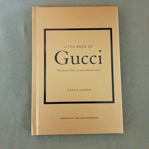 Gucci | Other | Gucci Hardcover Book The Story Of The Iconic Fashion ...